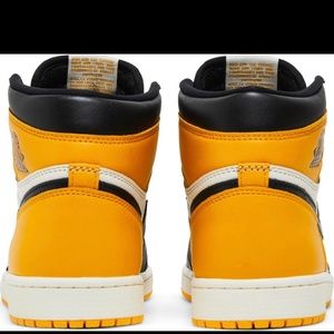 Jordan | Shoes | Nike Air Jordan Retro High Og Yellow Toe Sneakers Nwob ...